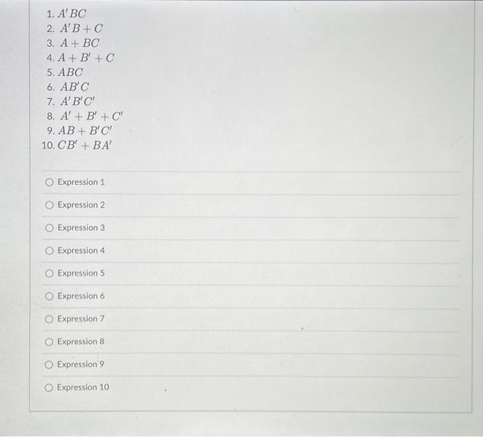 Solved Using properties of Boolean functions expand and | Chegg.com