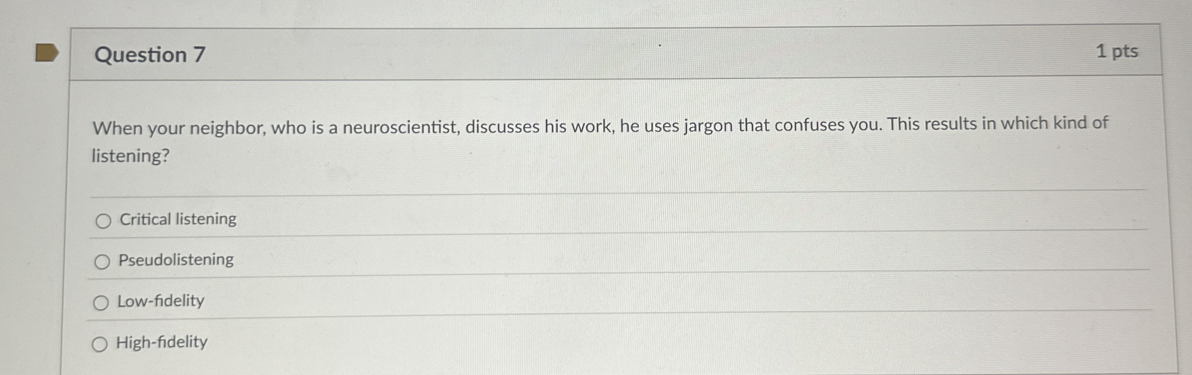 Solved Question 71 ﻿ptsWhen your neighbor, who is a | Chegg.com