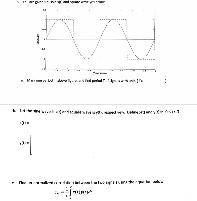 Solved You are given sinusoid xYou are given sinusoid x(t) | Chegg.com