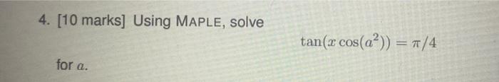 Solved screenshot the full answer from the maple programme | Chegg.com