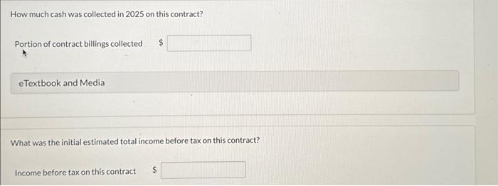 Solved In 2025, Blossom Construction Corp, began | Chegg.com