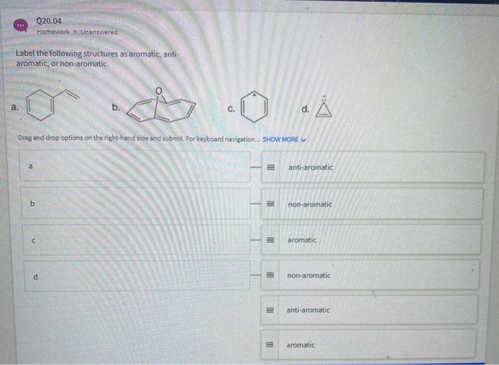 Solved Q20.04 Homework Unanswered Label the following | Chegg.com