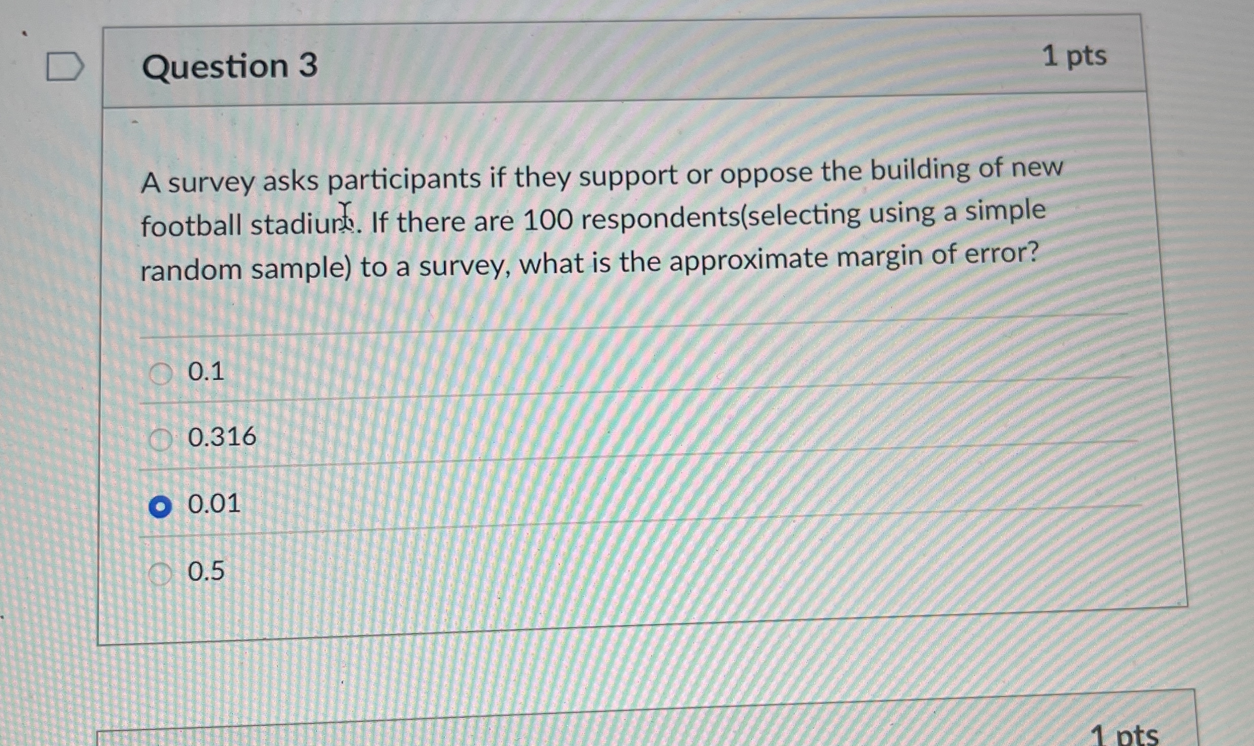 Solved Steps for Question 3A survey asks participants if | Chegg.com