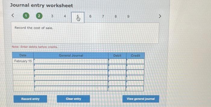 Solved Journal entry worksheet Journal | Chegg.com