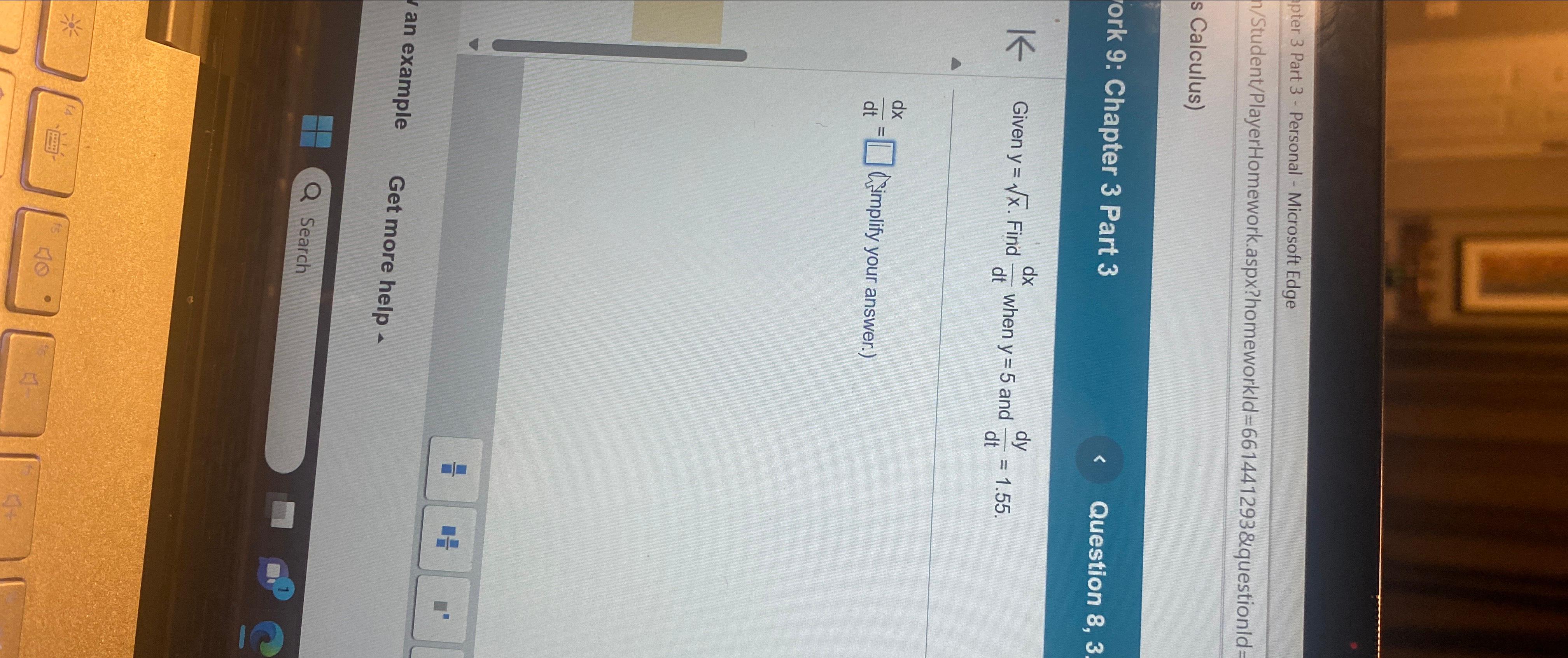 Solved pter 3 ﻿Part 3 - ﻿Personal - ﻿Microsoft | Chegg.com