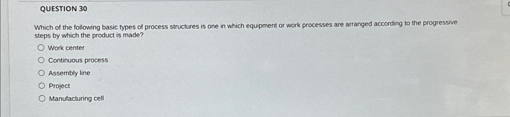 Solved QUESTION 30Which of the following basic types of | Chegg.com