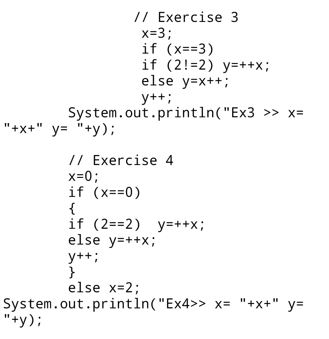 Solved Public Class Selection1 Public Static Void