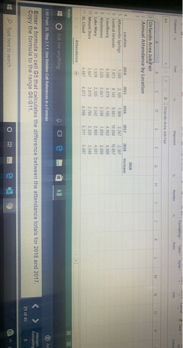 Solved Formatting Table Styles Format Clipboard Alignment | Chegg.com