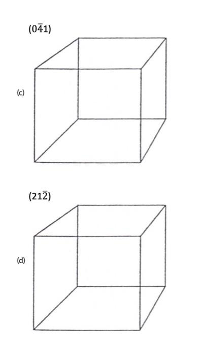 Solved 3. Draw the following planes using the cube | Chegg.com
