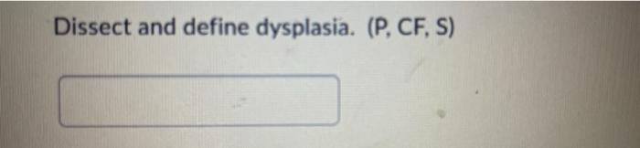 Solved Dissect and define intercostal (p, cf, s). Dissect | Chegg.com