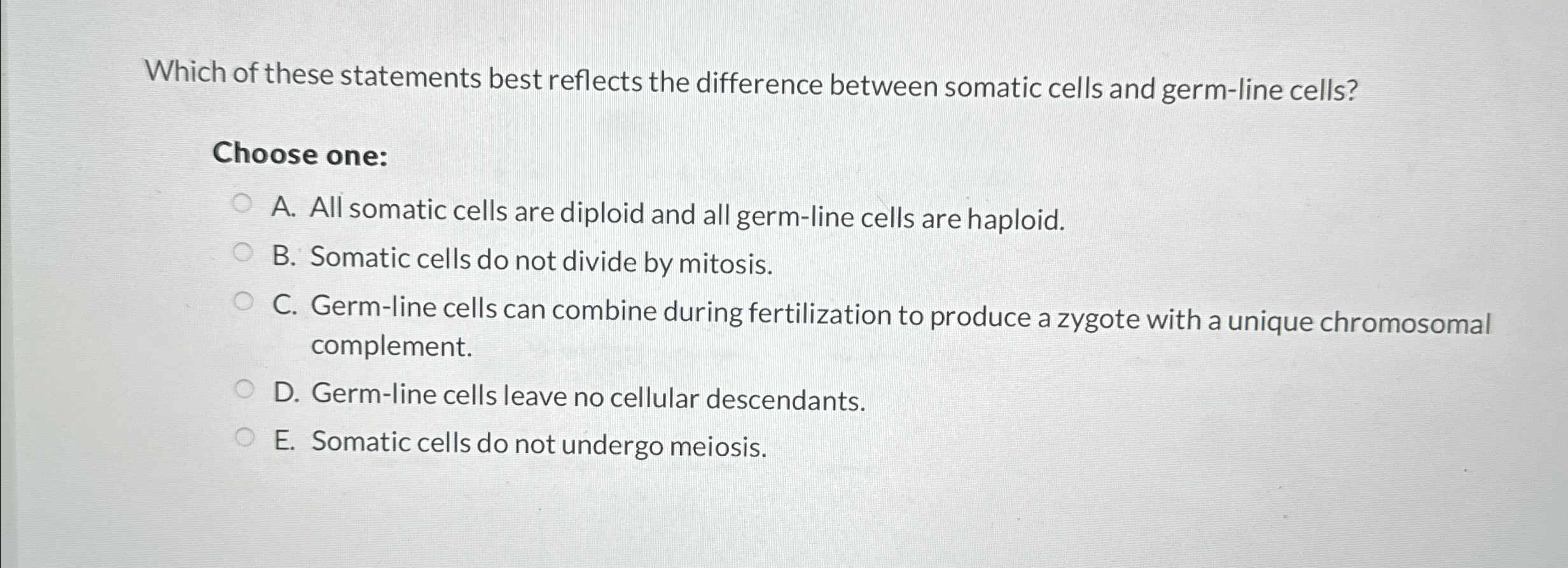 Solved Which of these statements best reflects the | Chegg.com
