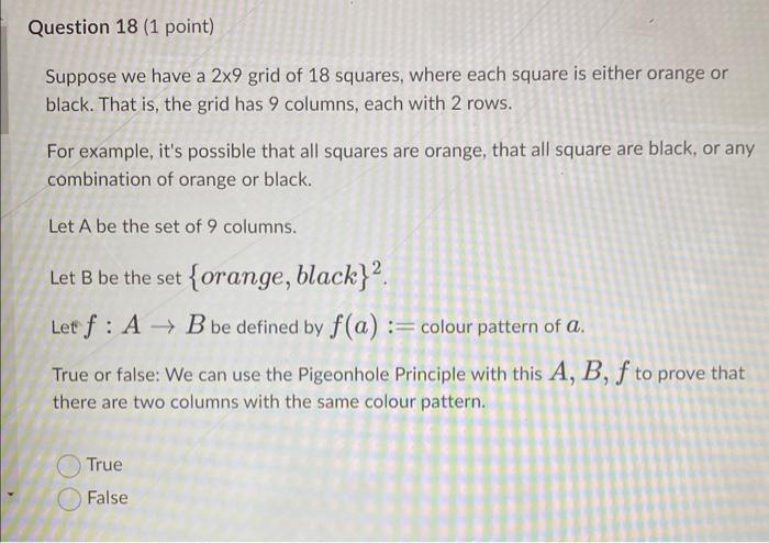 Solved Suppose we have a 2×9 grid of 18 squares, where each | Chegg.com