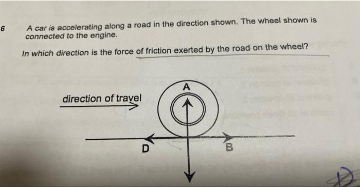 Solved A car is accelerating along a road in the direction | Chegg.com