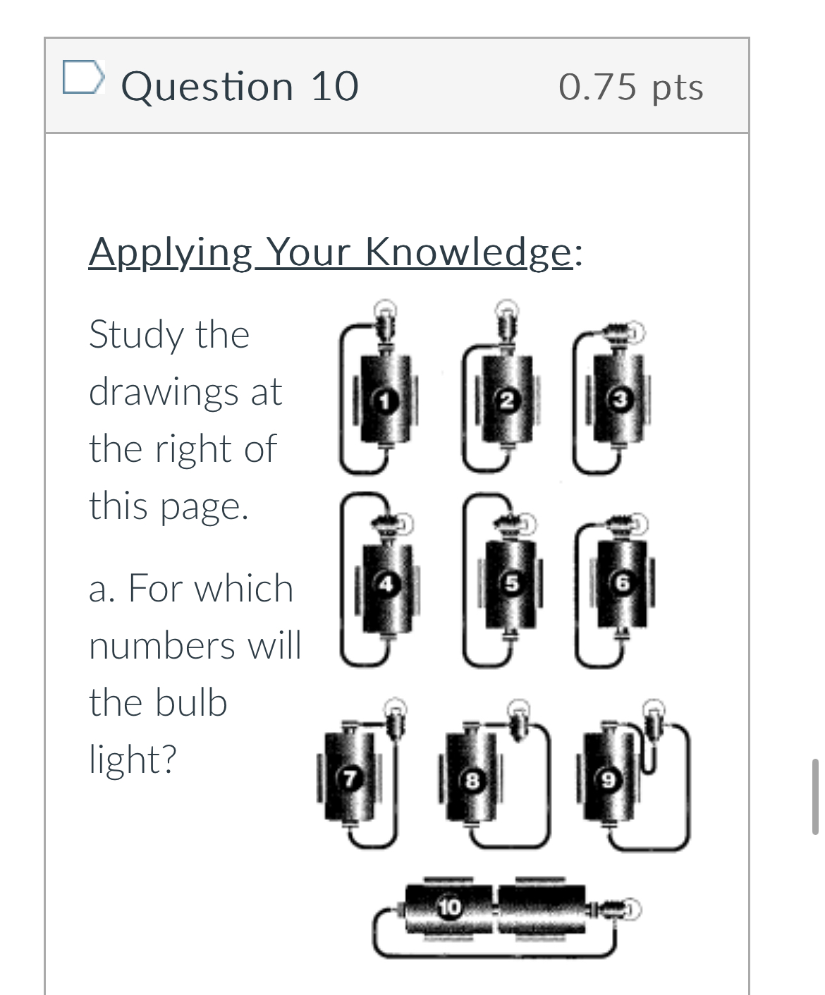 Solved Applying Your Knowledge:Study thedrawings atthe right | Chegg.com