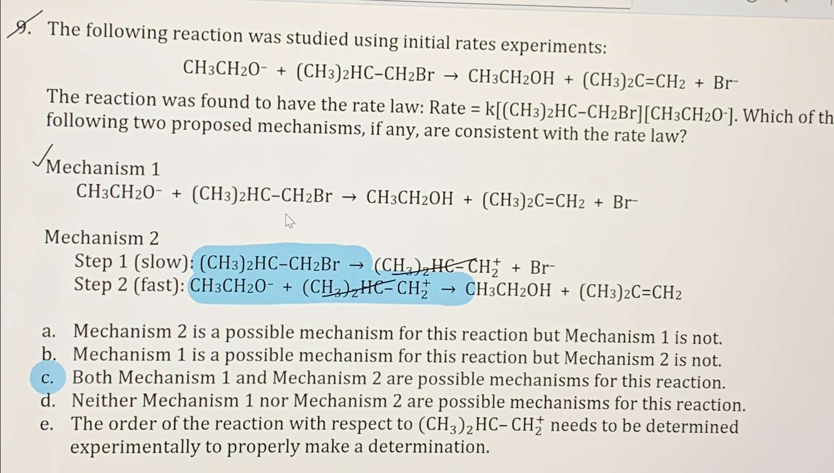 Solved The following reaction was studied using initial | Chegg.com