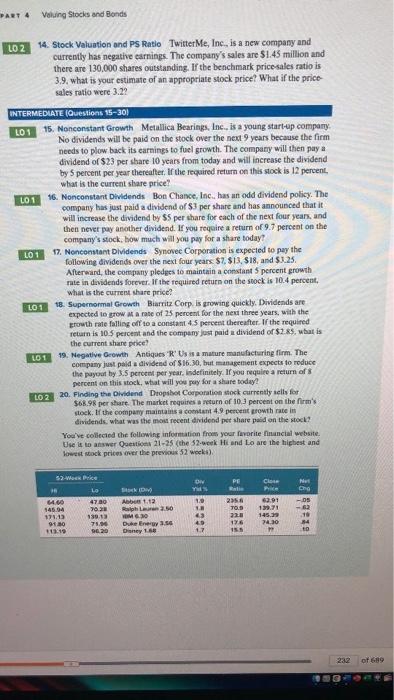 Solved Chapter 7 - End of Chapter Questions and Problems - | Chegg.com