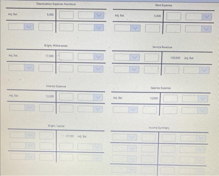 Solved Activity 3.c-Post to the ledger. T-accounts have been | Chegg.com