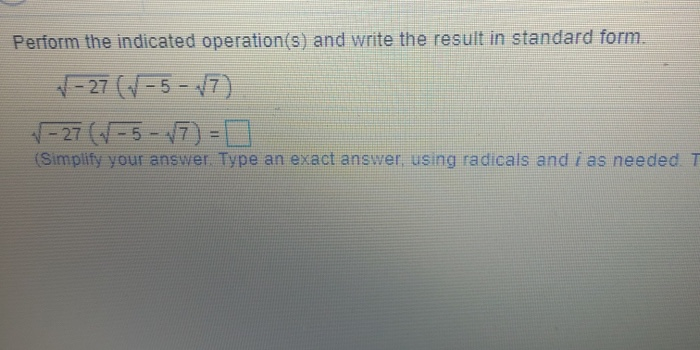 Solved 14 31 Perform The Indicated Operations And Write The