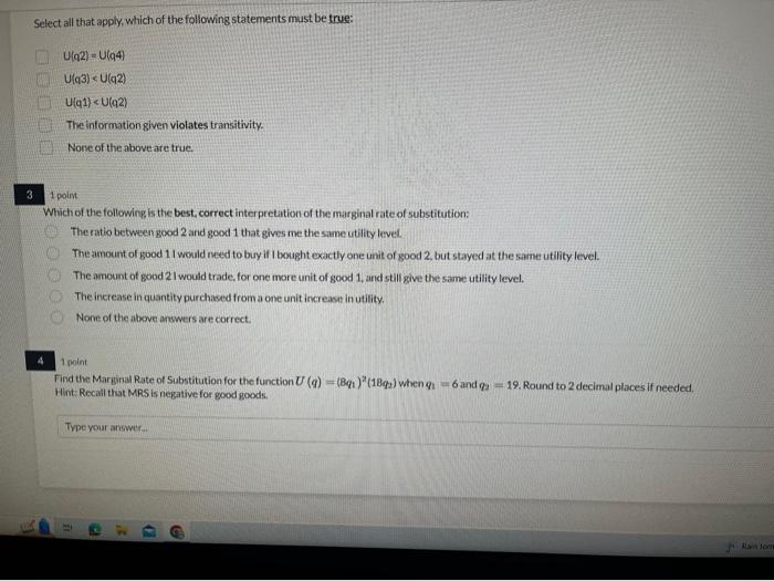 Solved 3 Select all that apply, which of the following | Chegg.com