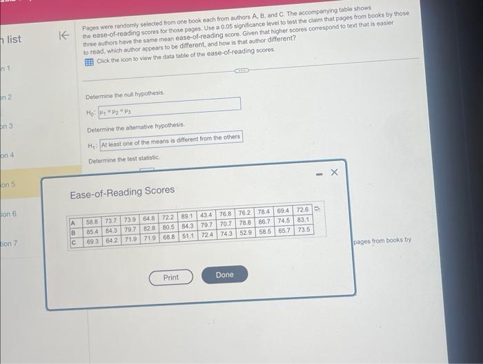 Solved Pages were randornly seiected from one book each from | Chegg.com