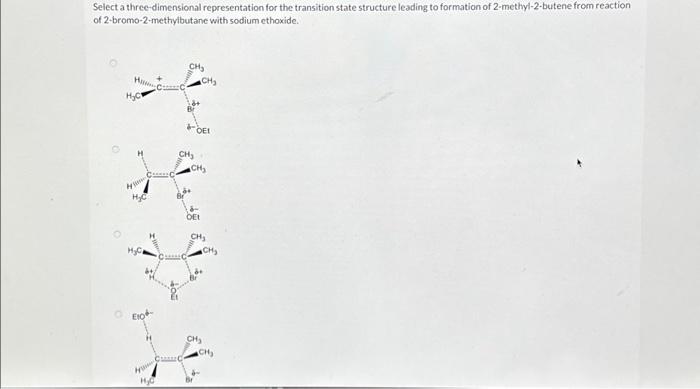 Solved Select A Three Dimensional Representation For The