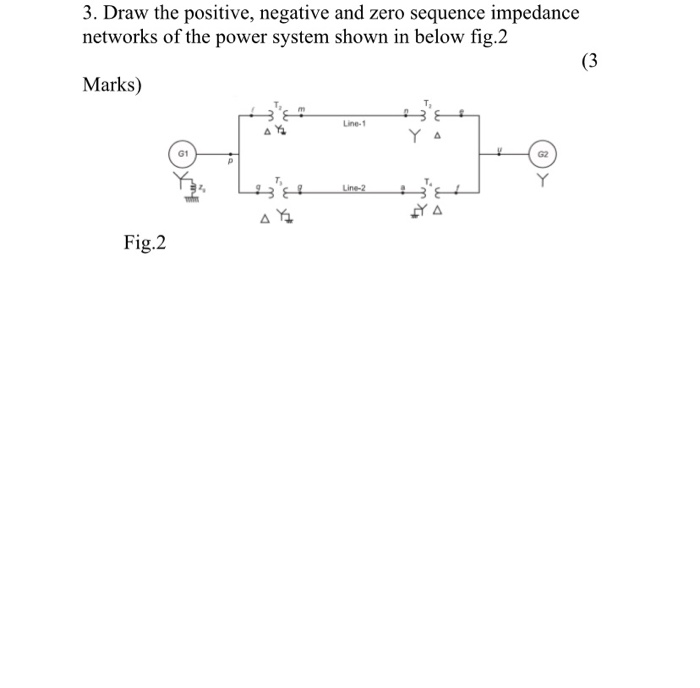 Solved 3. Draw the positive, negative and zero sequence | Chegg.com