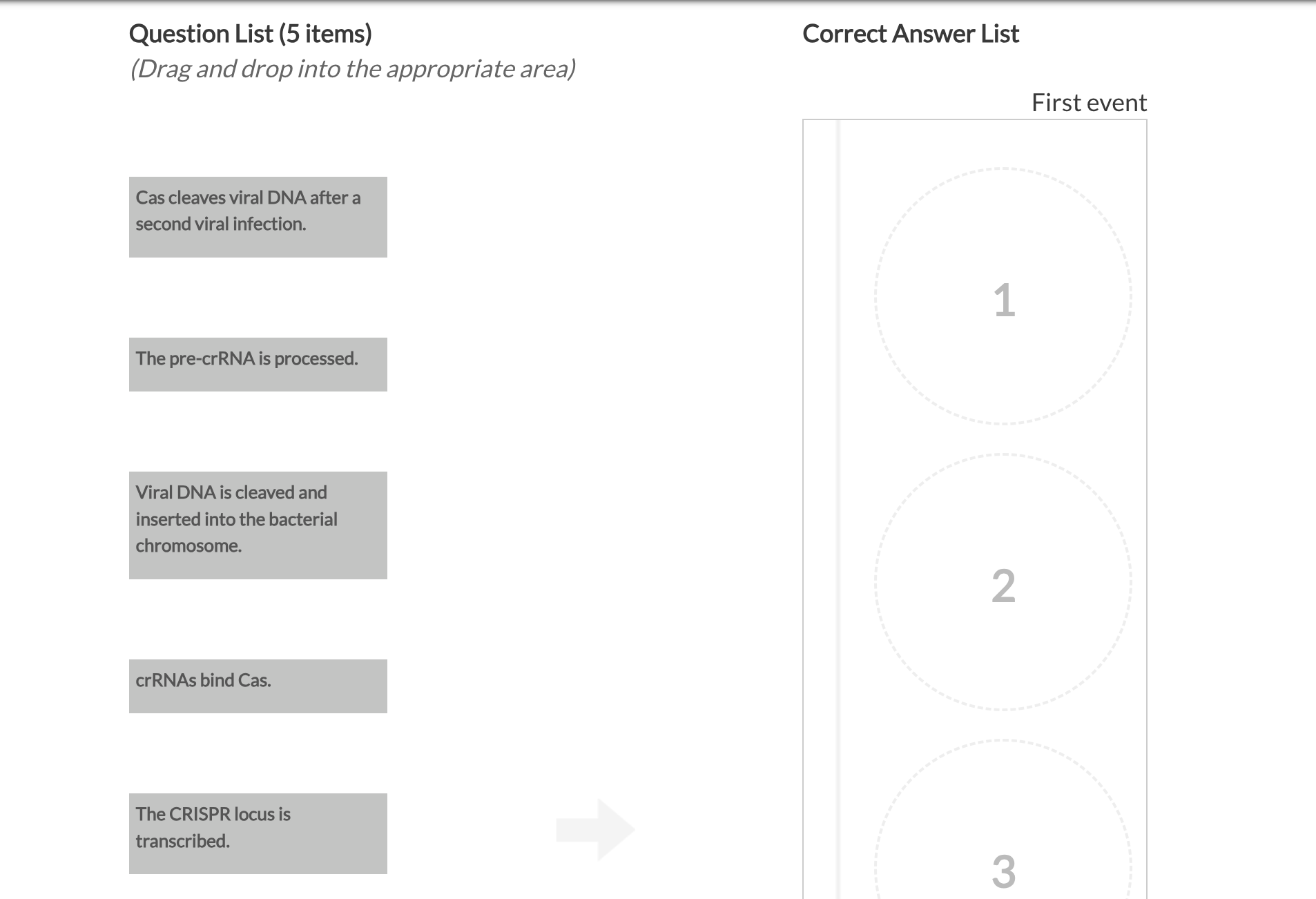 Solved The CRISPR system is used by bacteria to defend | Chegg.com