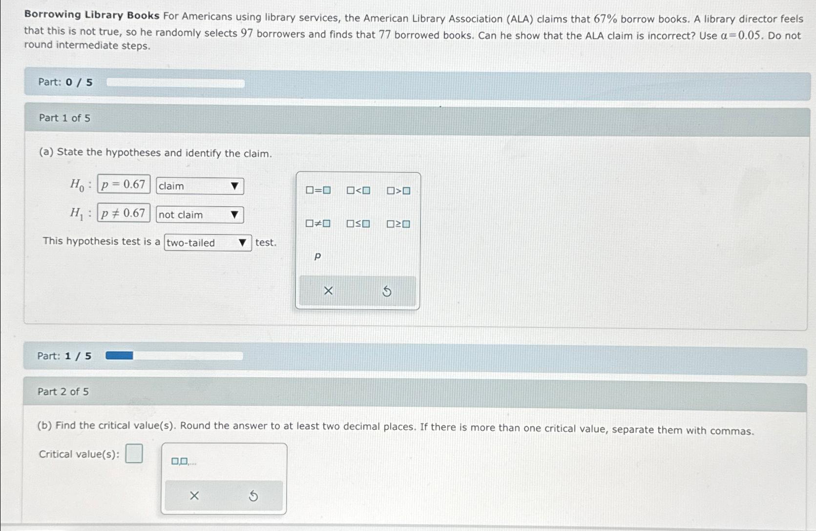 Solved #8 ﻿revised • ﻿find critical values • ﻿find P value • | Chegg.com