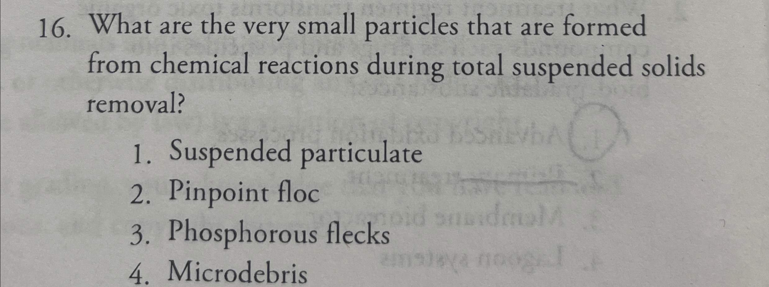 Solved What are the very small particles that are formed | Chegg.com