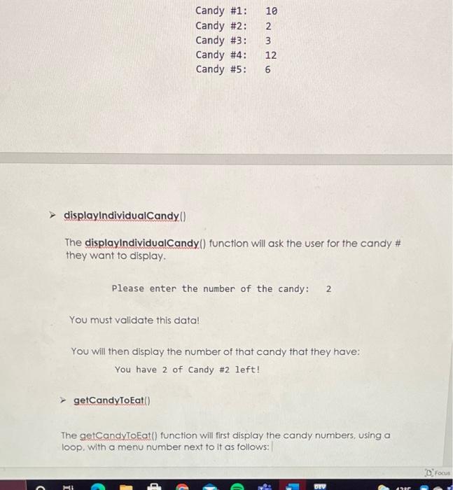 Solved Write a program that manages Halloween candy in a | Chegg.com Solved Write a program that manages Halloween candy in a | Chegg.com