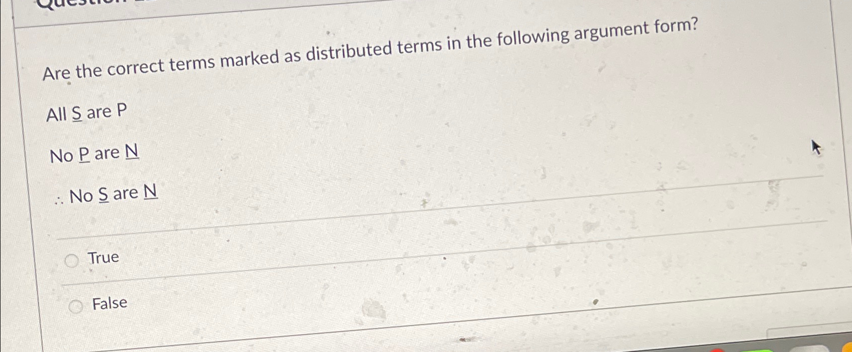 Solved Are the correct terms marked as distributed terms in | Chegg.com