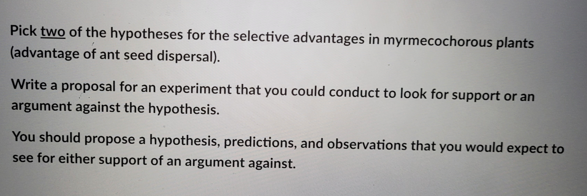 Solved The Competition-avoidance hypothesisThis idea is | Chegg.com