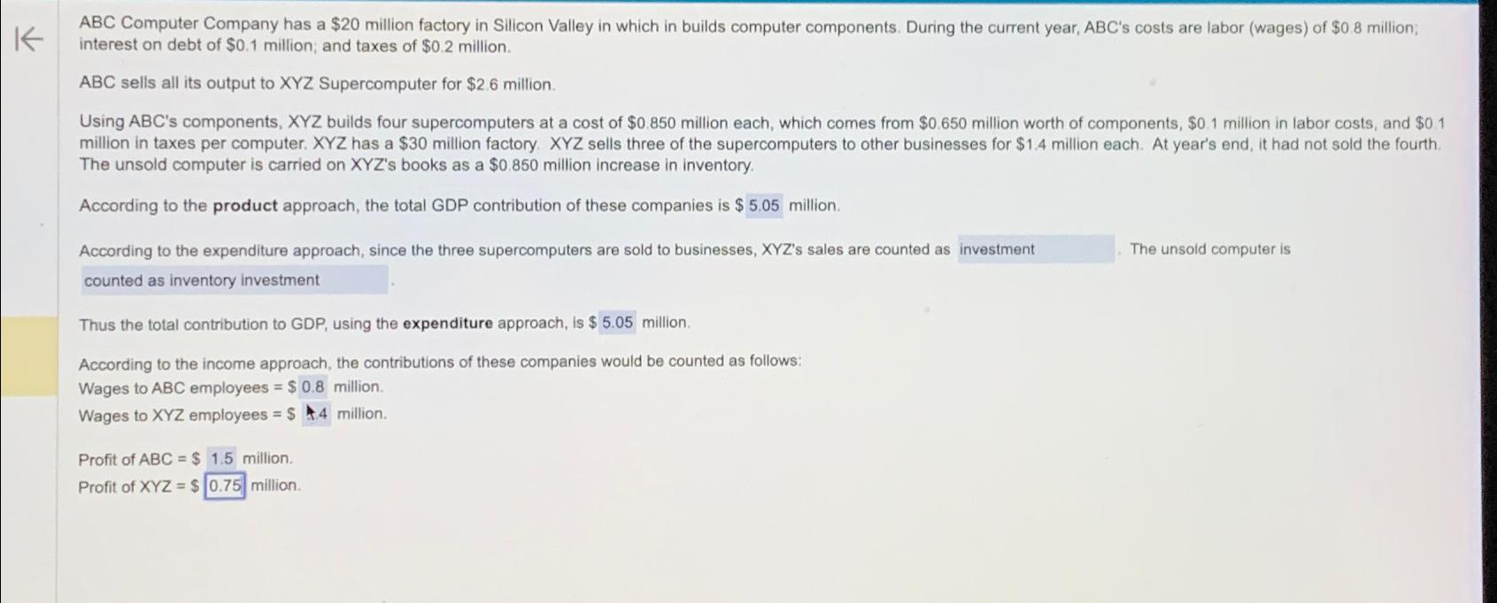 Solved ABC Computer Company has a $20 ﻿million factory in | Chegg.com