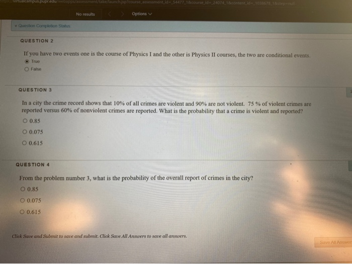 Solved No results Options Question Completion Status | Chegg.com Solved No results Options Question Completion Status | Chegg.com