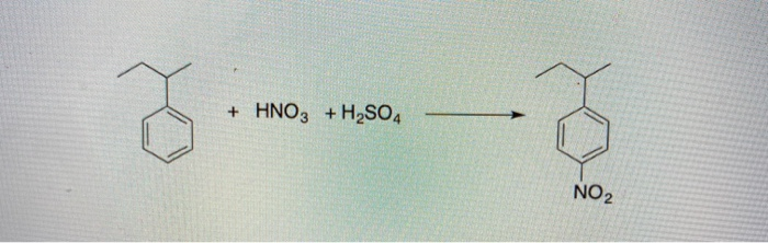 Solved to + HNO3 + H2SO4 NO2 | Chegg.com