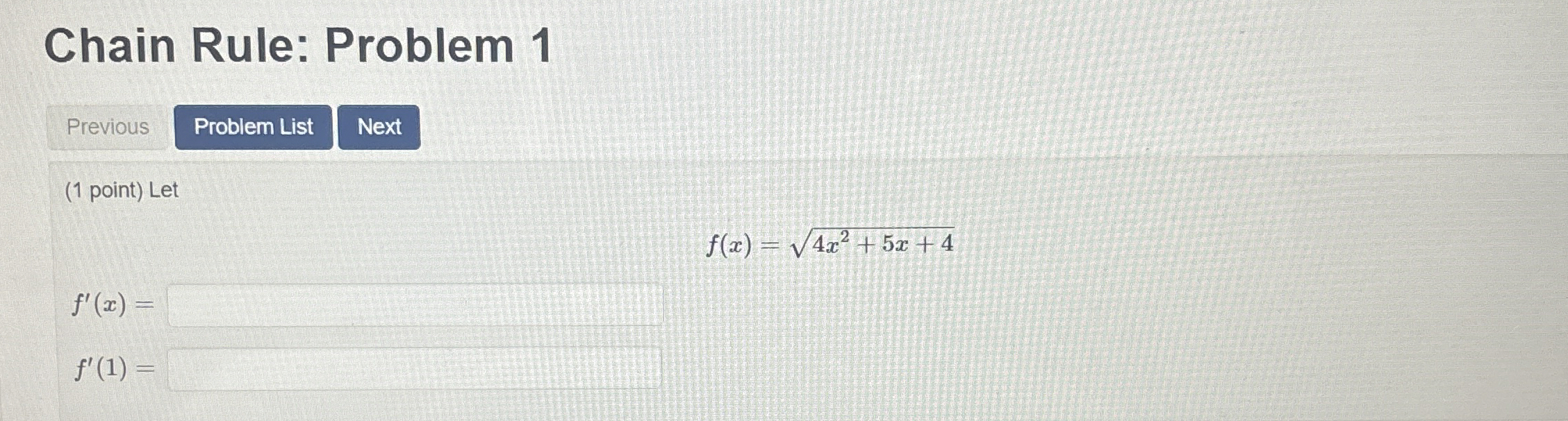 Solved How to solve (1 ﻿point) | Chegg.com