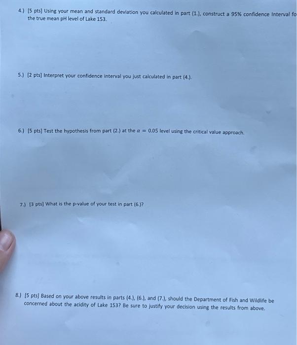 Solved Case Studies: (30 Points Each, Values Individually | Chegg.com