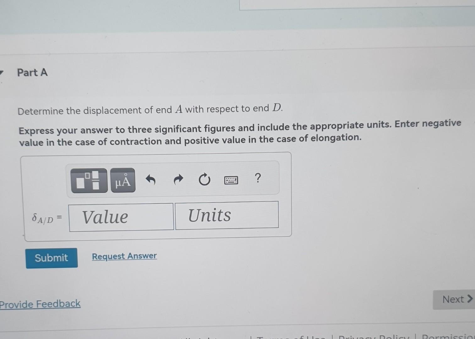 Solved The composite shaft is subjected to the axial loads | Chegg.com