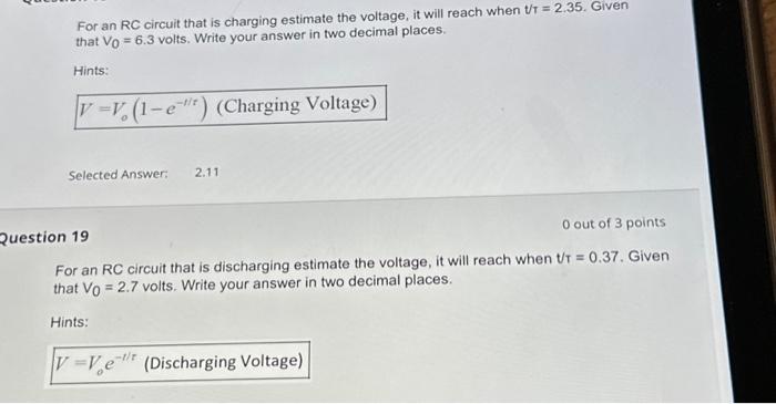 Solved I'm not sure how youre suppsed to know the charging | Chegg.com