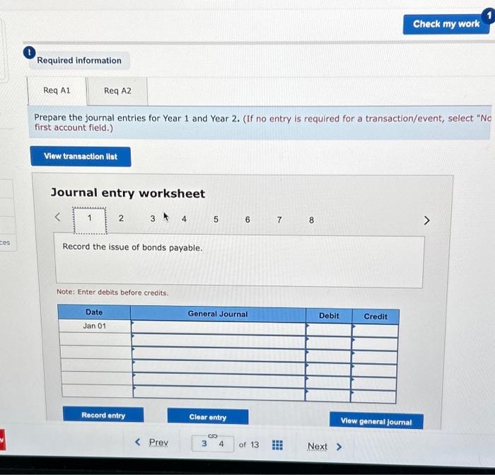 Solved Required information Exercise 10-6A (Static) Two | Chegg.com