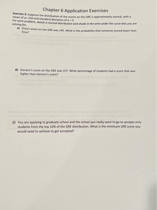 Solved Chapter 6 Application Exercises Exercise 3: Suppose | Chegg.com