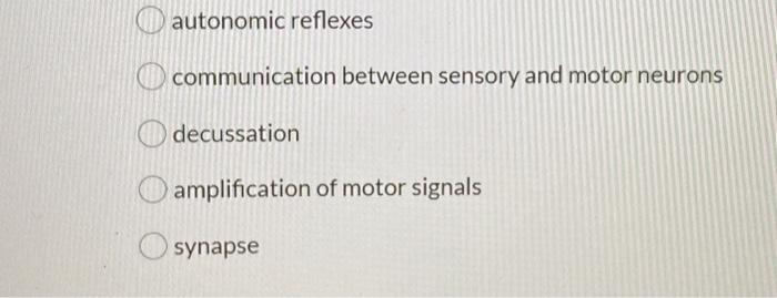 Solved 12) What occurs in this neural pathway at label " 3 | Chegg.com