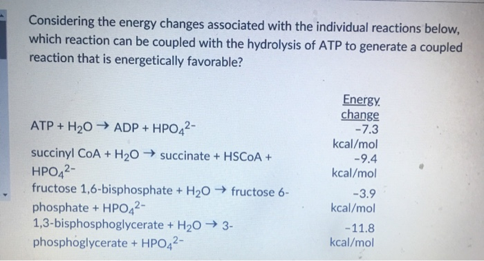 Solved Considering the energy changes associated with the | Chegg.com