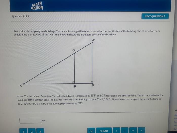 Solved An architect is designing two buildings. The tallest | Chegg.com