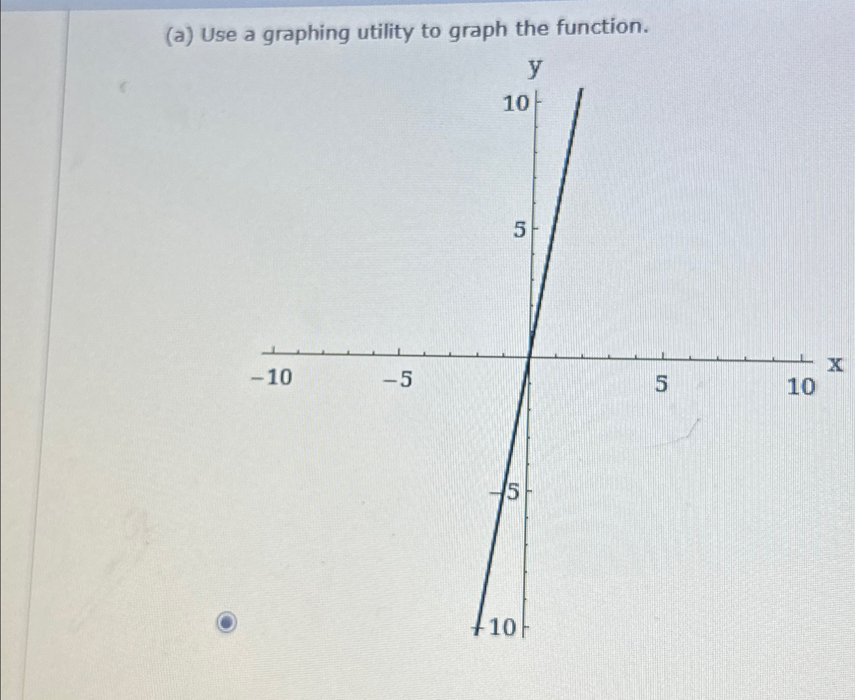 Solved (a) ﻿Use a graphing utility to graph the | Chegg.com
