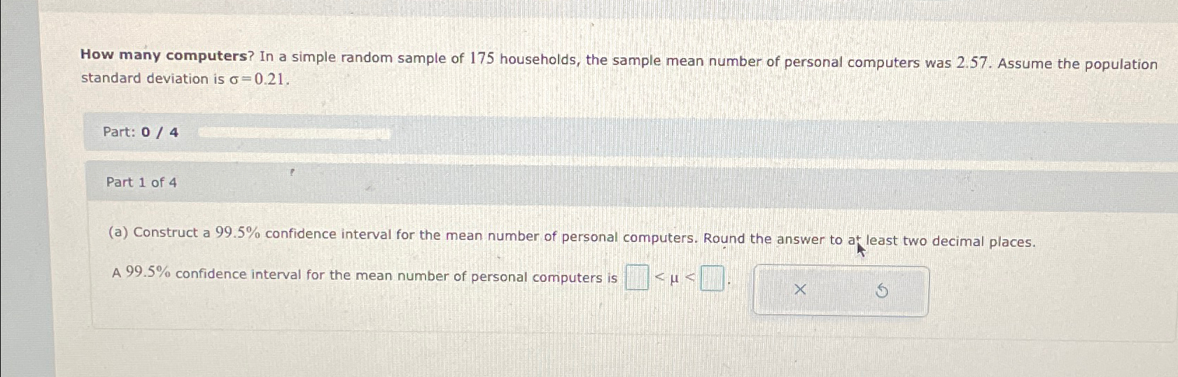 Solved How many computers? In a simple random sample of 175 | Chegg.com