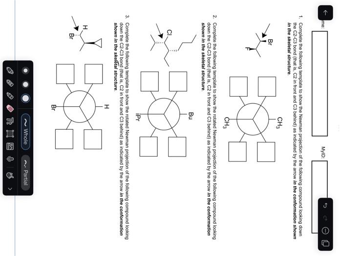 Solved 4. How many gauche interactions are present in the | Chegg.com