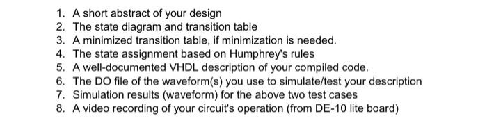 Design a synchronous sequence detector to detect the | Chegg.com