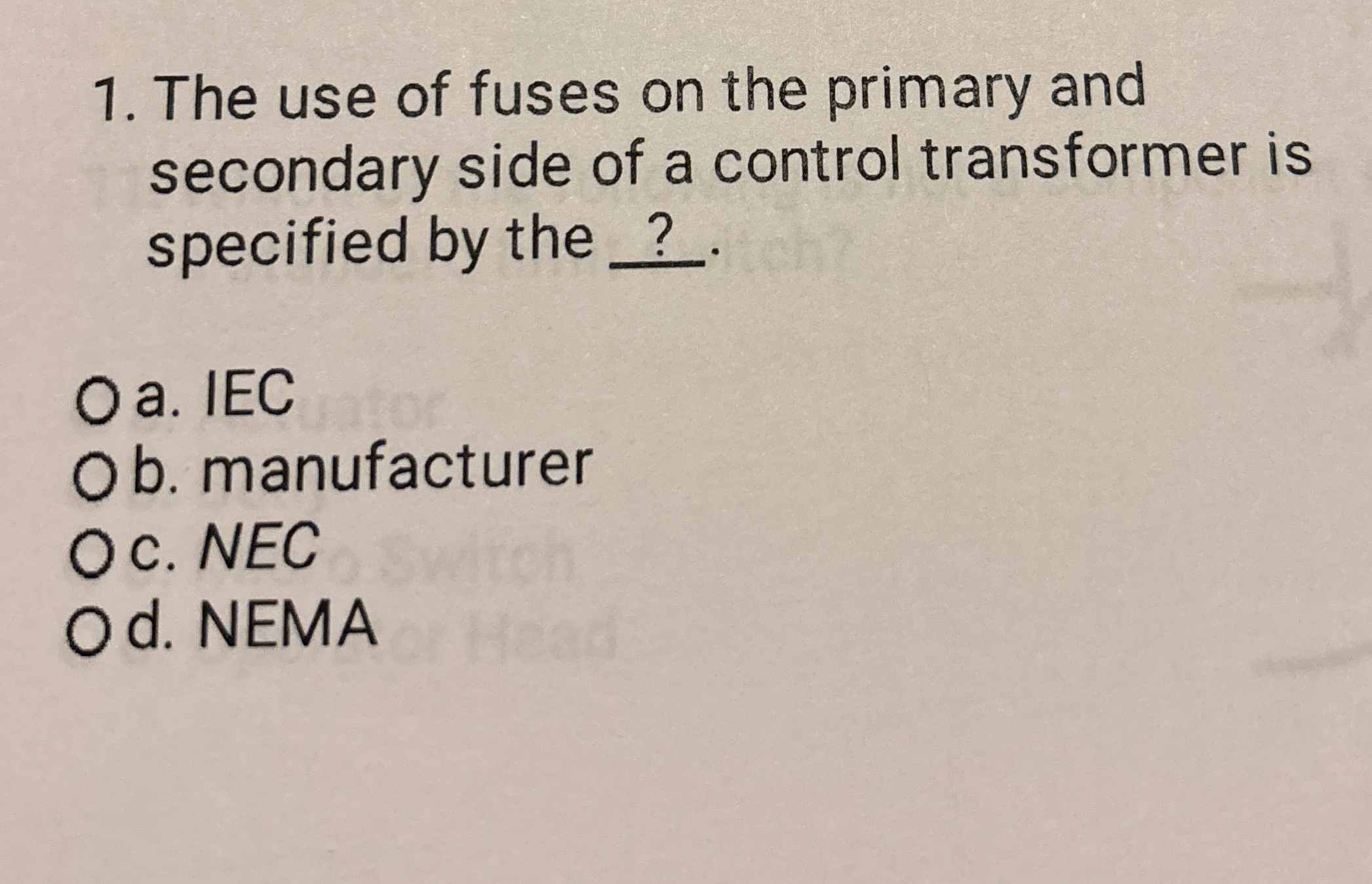 Solved by an EXPERT The use of fuses on the primary and secondary side of | Chegg.com