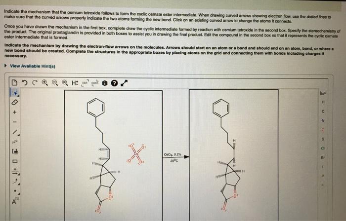 Solved Part B Draw the reactants and complete the mechanism | Chegg.com